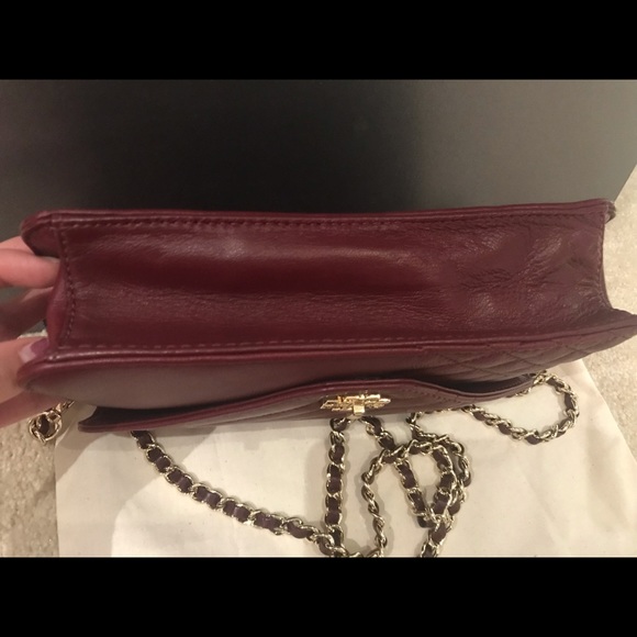 Tory Burch | Bags | Tory Burch Burgundy Mercer Crossbody Bag | Poshmark